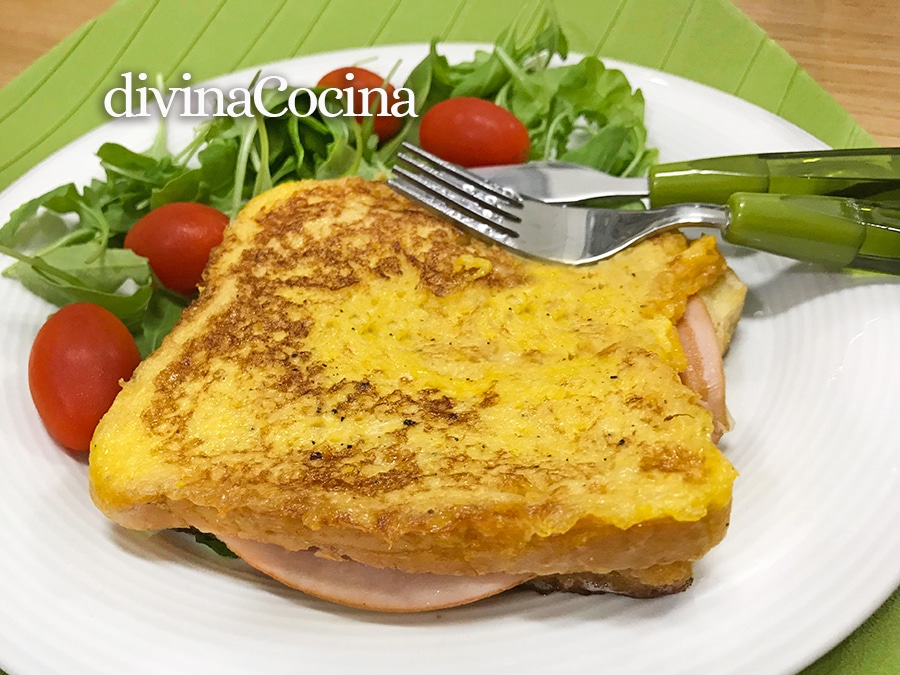 Sándwich Mixto Rebozado Receta De Divina Cocina